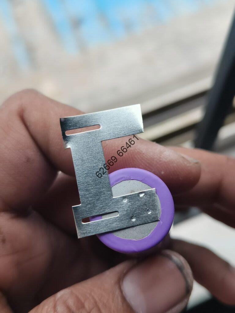 3.8 KVA LS-A200 Portable Lithium Cell Spot Welding Machine for Battery ...